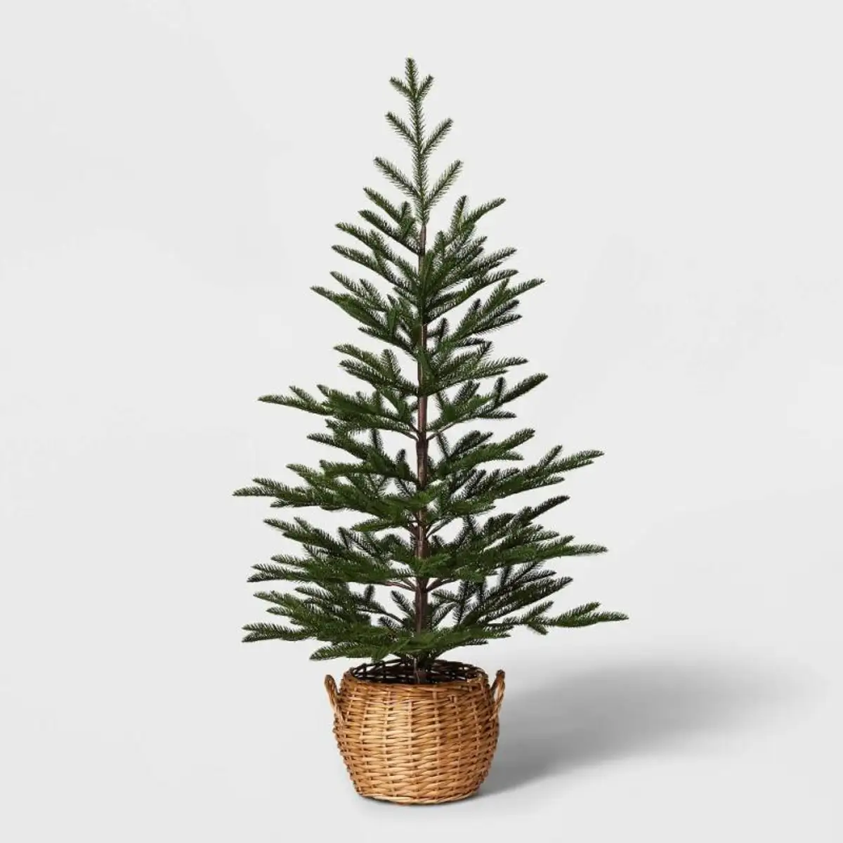Large Christmas Tree in Basket - Threshold™ designed with Studio McGee ...