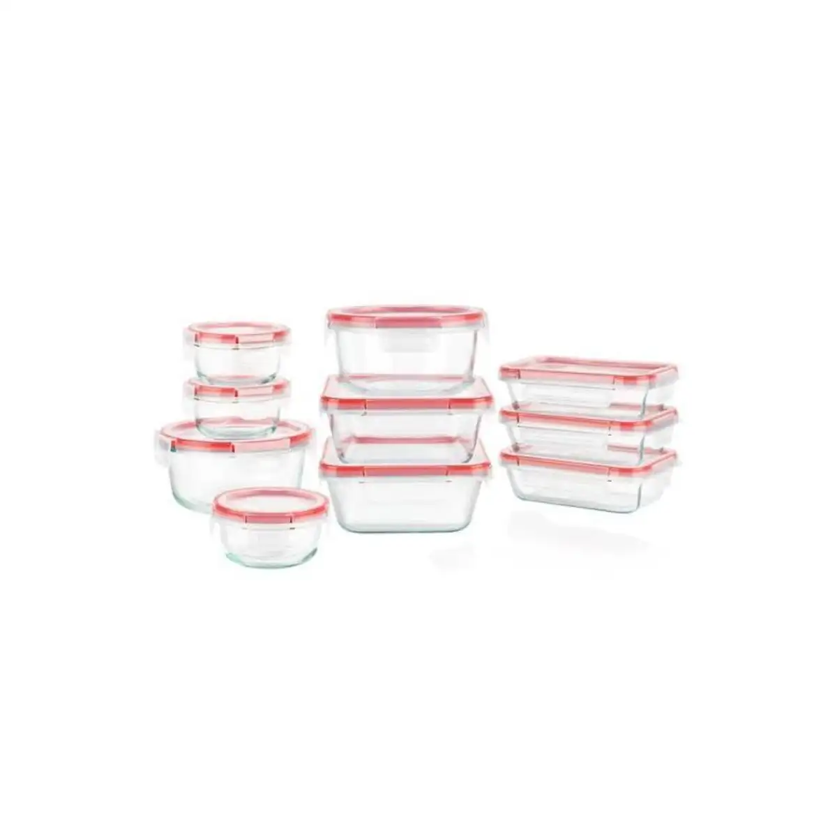 Pyrex 20pc Glass Freshlock Food Storage Set | AllSurplus | Cincinnati