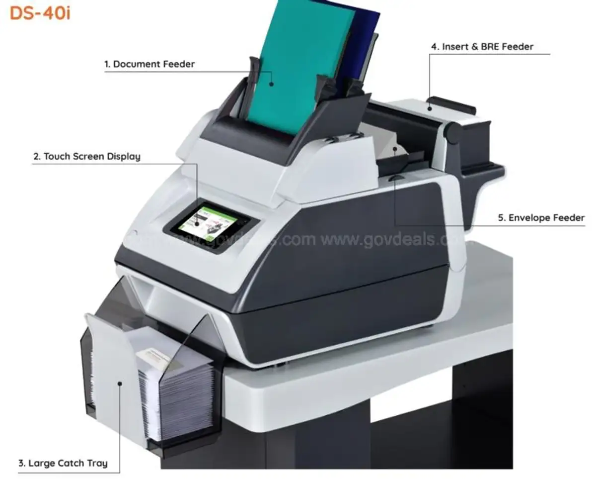 DS-40i folder inserter machine | AllSurplus