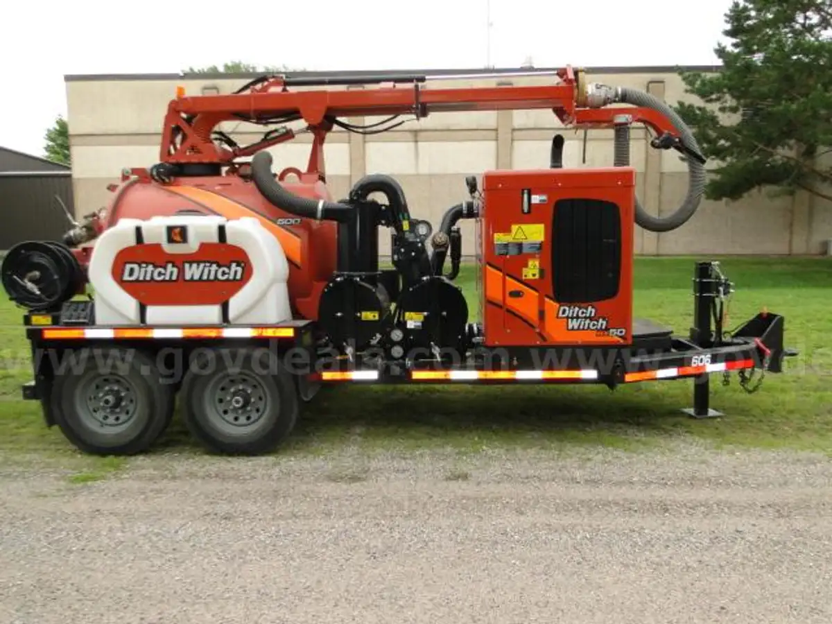 2020 Ditch Witch HX50 Vacuum Excavator Trailer | AllSurplus