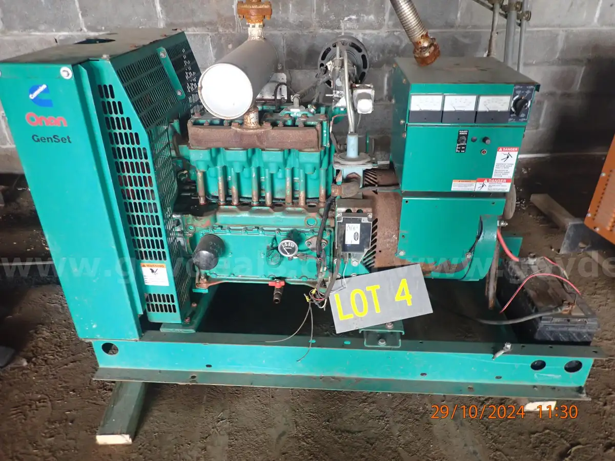 Cummins Onan Genset 16GNAC Generator | GovDeals