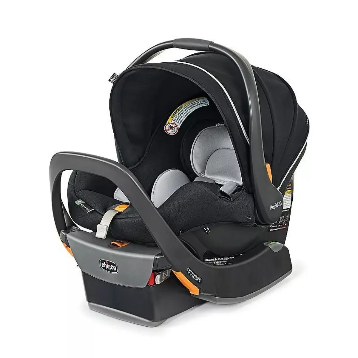 Chicco KeyFit 35 Zip ClearTex 35 lbs Extended Use Infant Car Seat ...