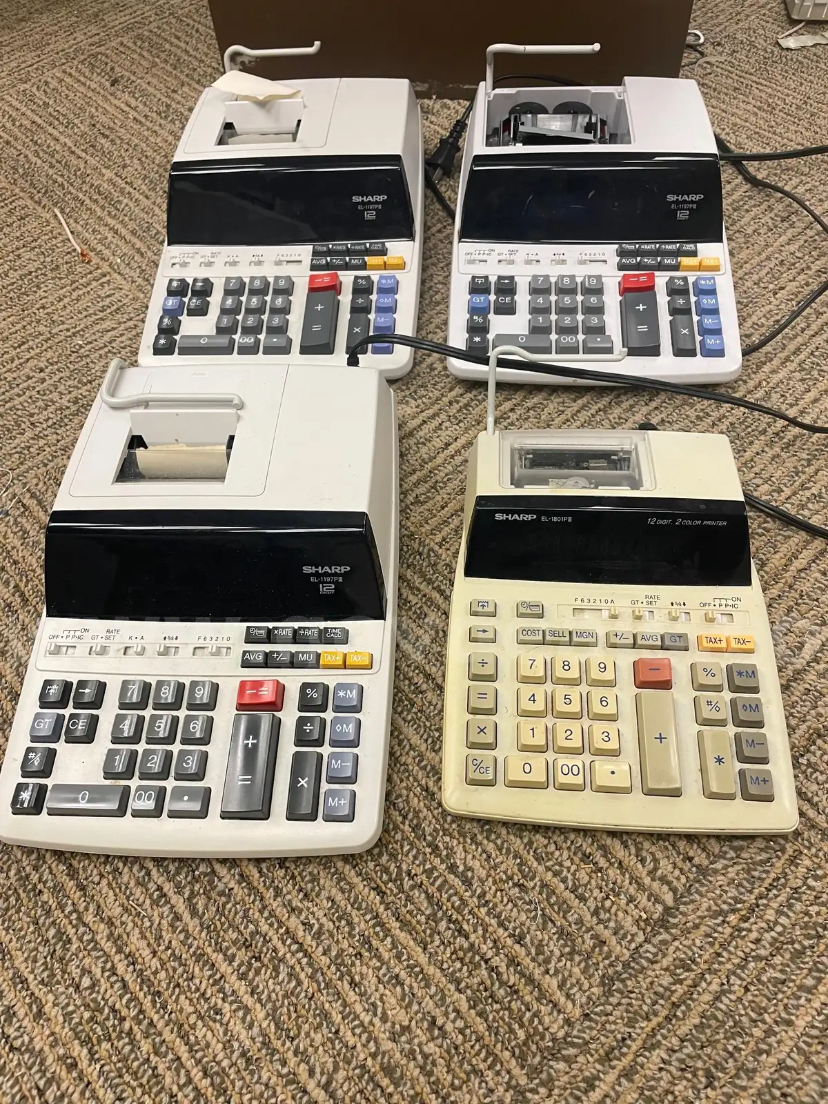 Calculators Print Tape Lot of (4) | AllSurplus