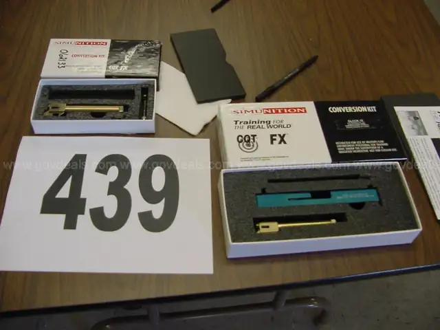 Simunition Glock Conversion kits | GovDeals