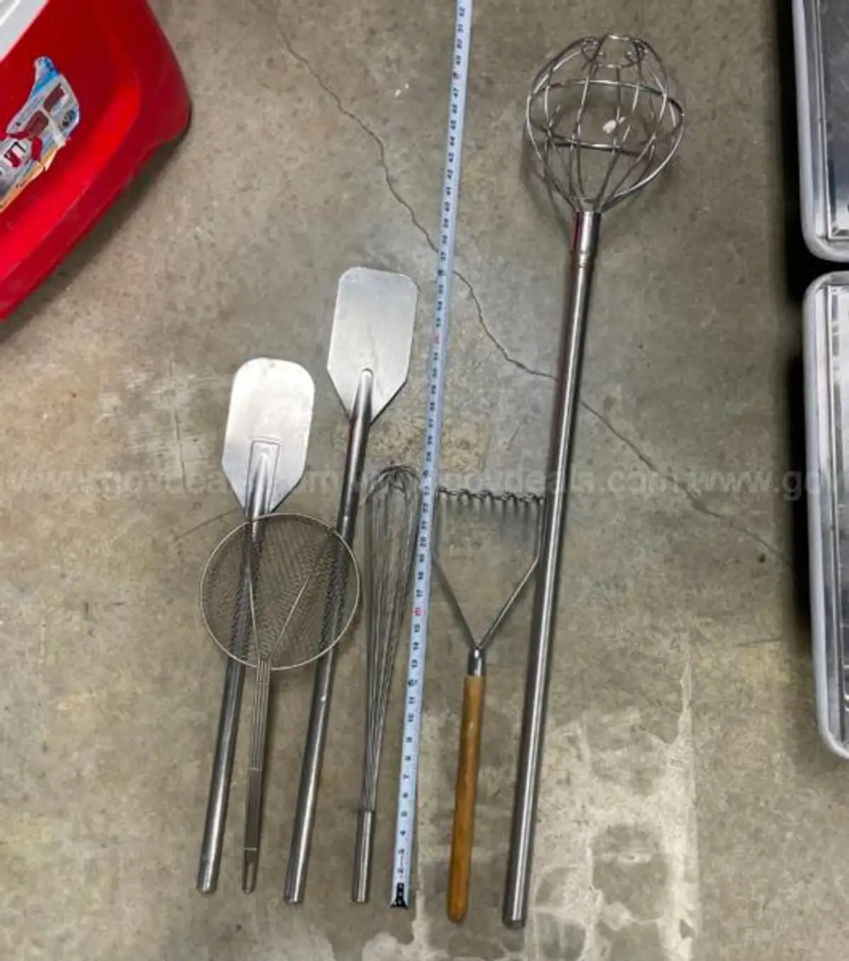 Lot of 6 Tilt Skillet Tools | AllSurplus