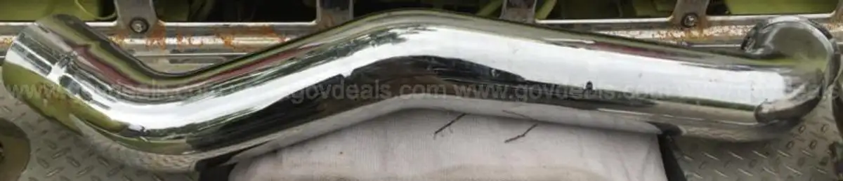 BRAND NEW PETERBILT EXHAUST PIPE LEFT M66-7032-3221 SHIPPING AVAILABLE ...