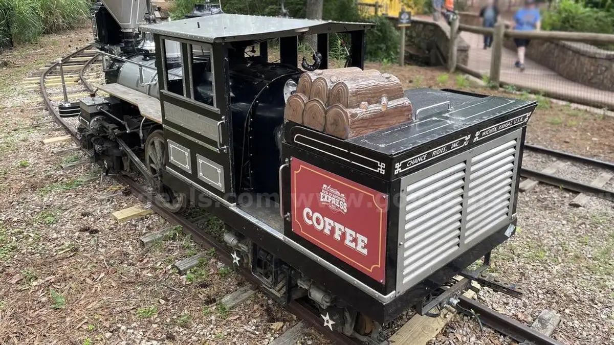 Chance Rides C.P. Huntington Train Engine Model 102 | AllSurplus