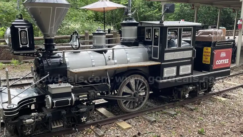 Chance Rides C.P. Huntington Train Engine Model 102 | GovDeals