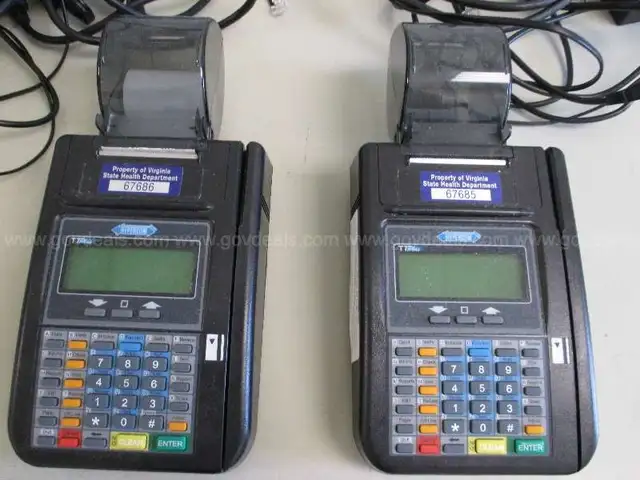 CREDIT CARD MACHINES | GovDeals