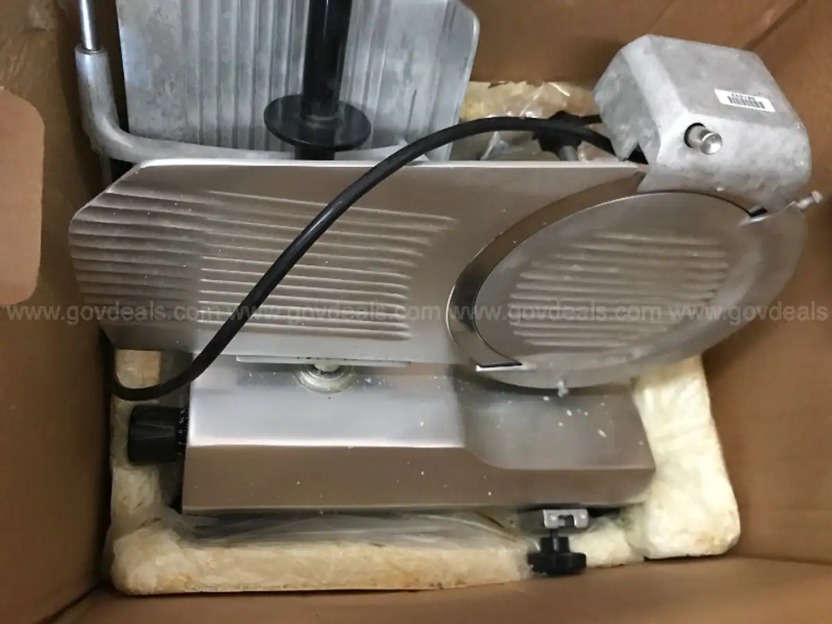 GLOBE CHEFMATE MEAT SLICER | GovDeals