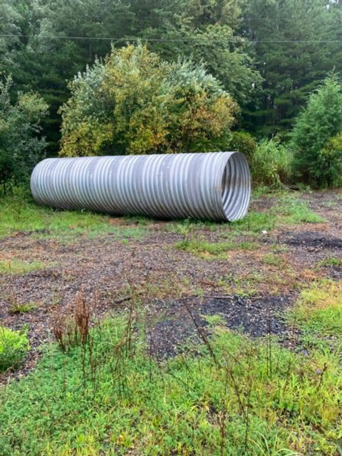 ONE PIECE OF 60" CORRUGATED METAL CULVERT PIPE *NEW* | AllSurplus