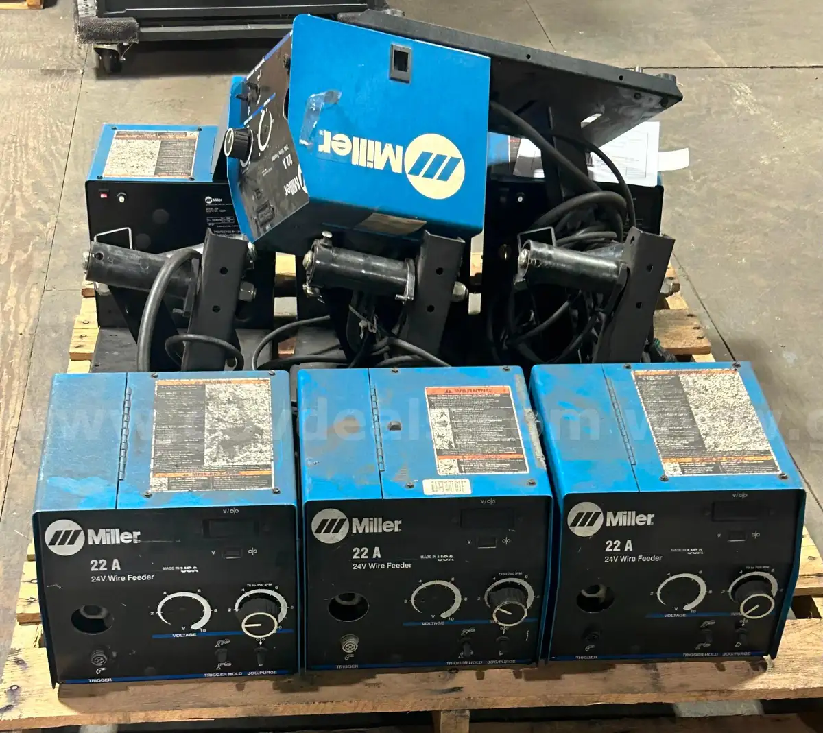 Miller 22A Wire Feeders | AllSurplus