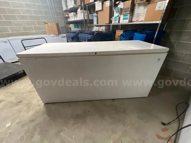 CHEST Freezer Model FCM 25DAC WH | GovDeals