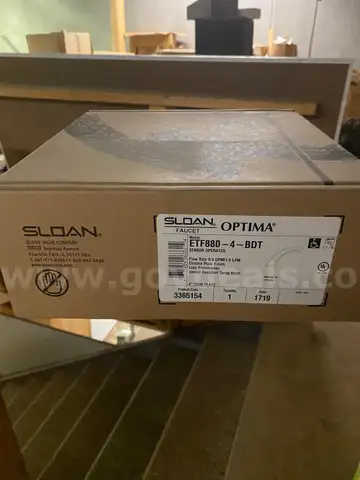 sloan bathroom faucet | GovDeals