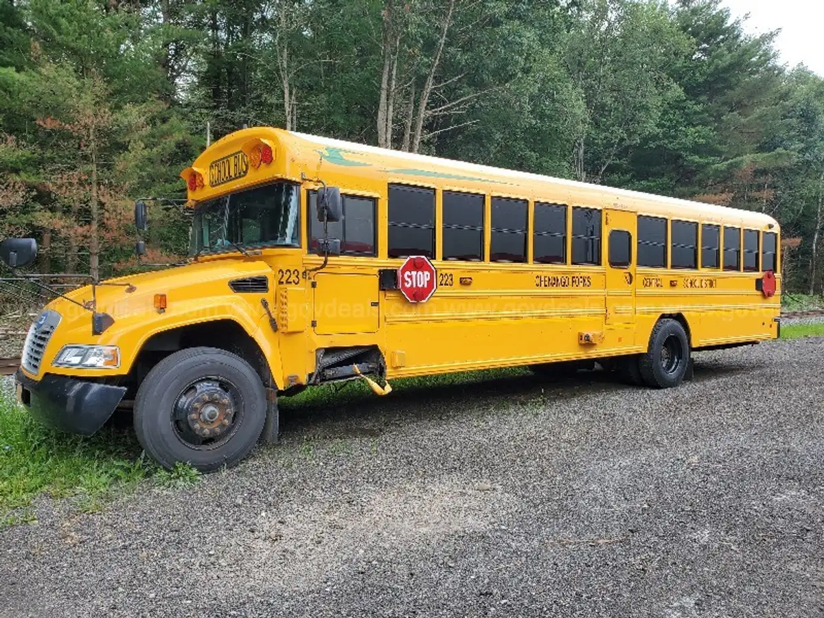 2017 Blue Bird Vision Propane School Bus | GovDeals