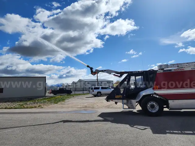 ARFF Aircraft Rescue and Fire Fighting Truck | AllSurplus