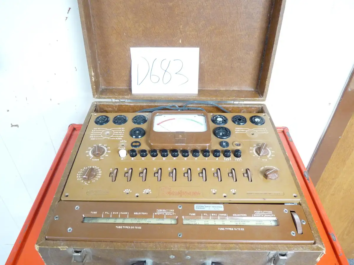 simpson vac tube tester | GovDeals