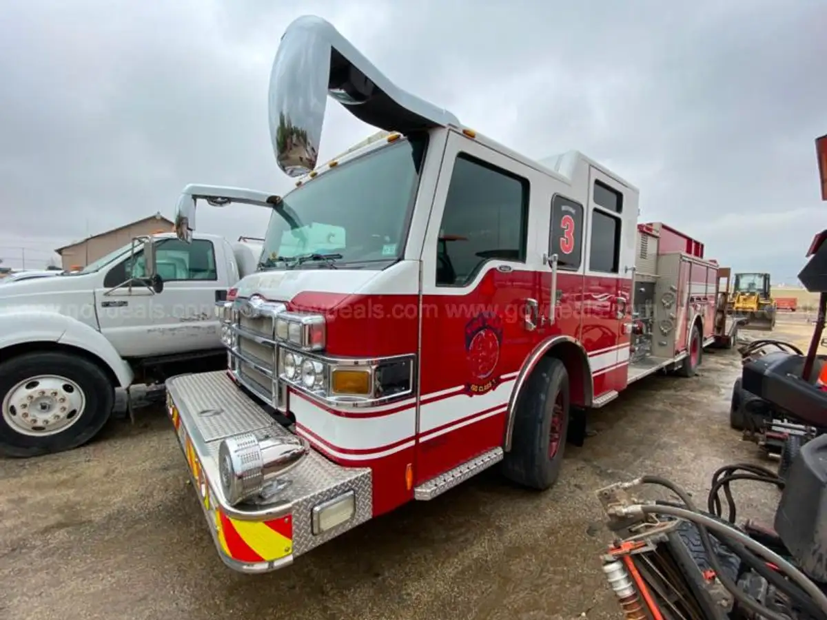 2010 Pierce Velocity Fire Engine | AllSurplus