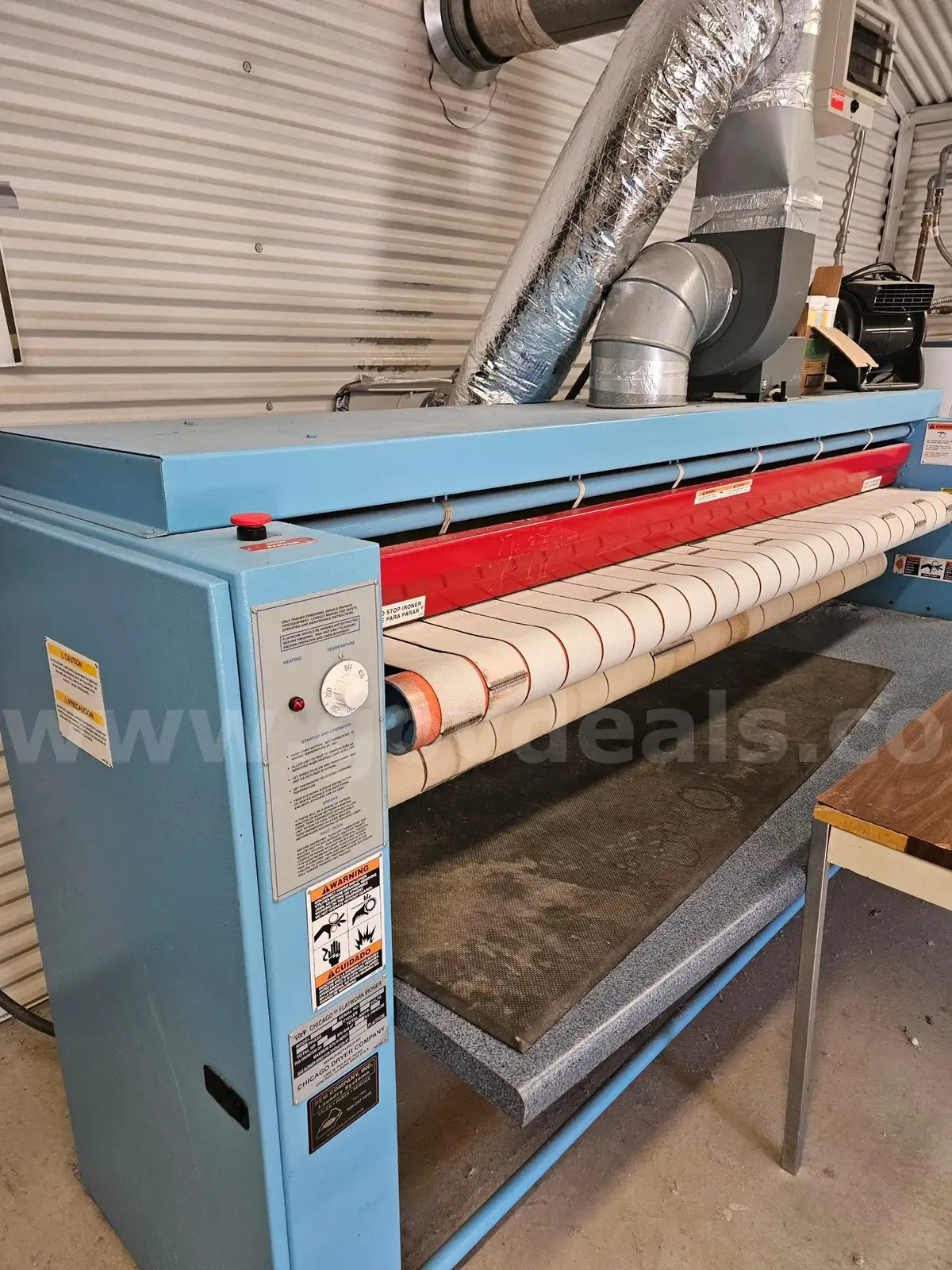 Chicago flatwork Ironer | AllSurplus