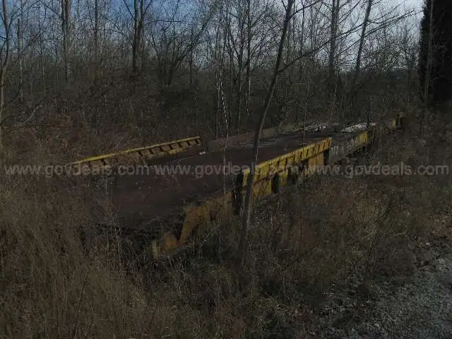 Scrap Railroad Flat Car | GovDeals