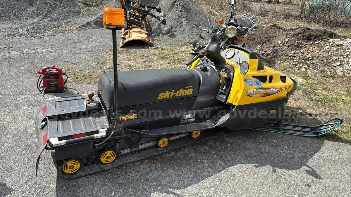 2002 Ski Doo Skandic Rotax Snowmobile | AllSurplus