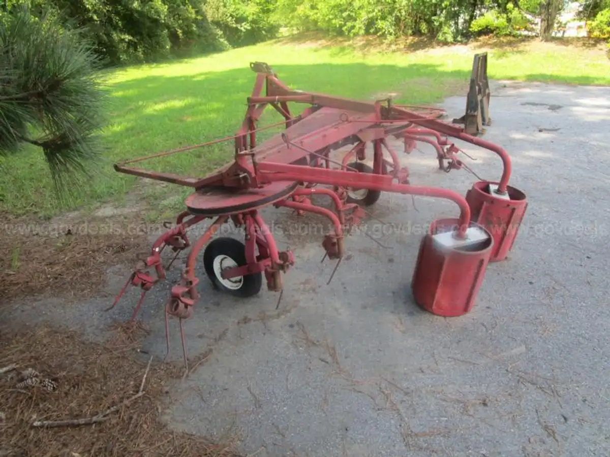 -JF- CR320 : ROTARY TEDDER AND TEDDER RAKE COMBO: vintage EARLY 90'S ...