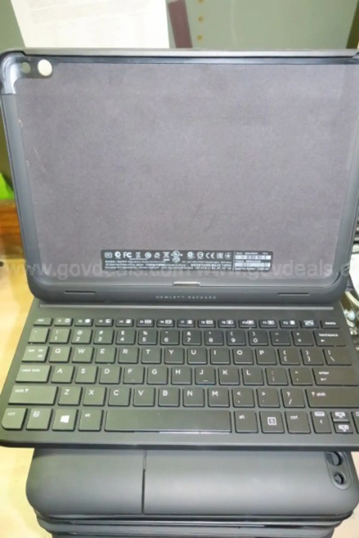 #1758 One Lot of Used HP Elite Pad Tablets | GovDeals