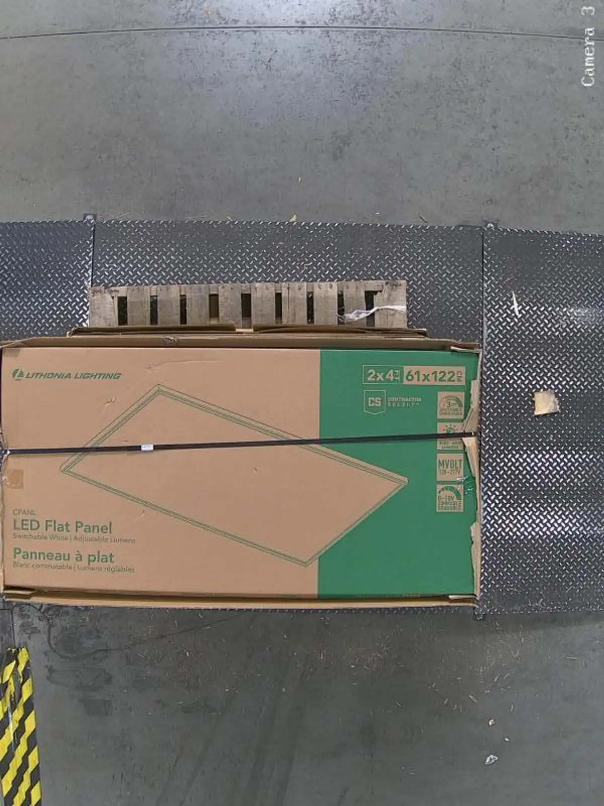 Lithonia Lighting Contractor Select 4000/5000/6000 Lumens White Integrated LED Flat Panel Light ...