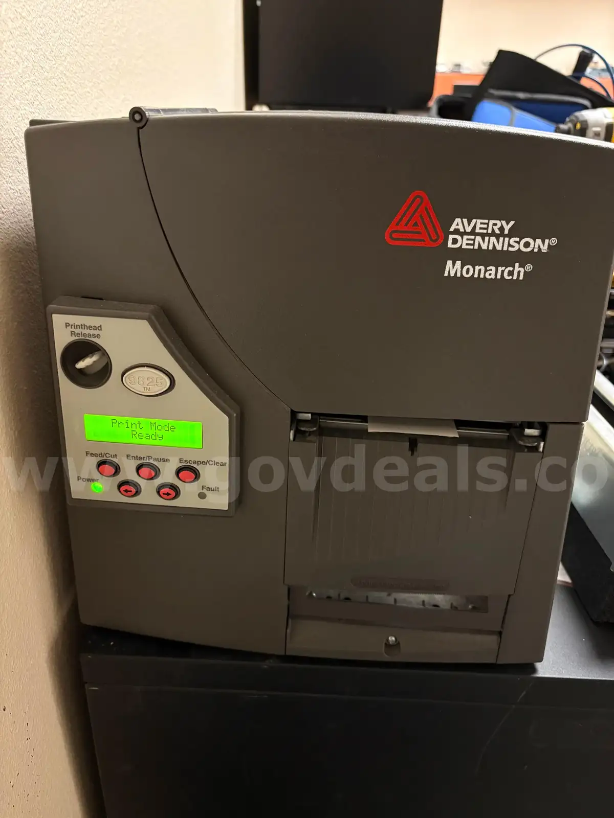 Avery Dennison Monarch 9825 Label Printer W/Print, USB, Serial ...