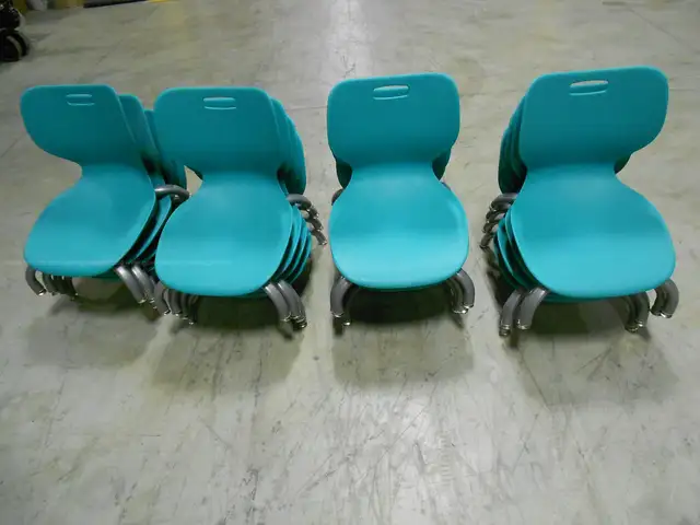 elementary stacking chairs | GovDeals