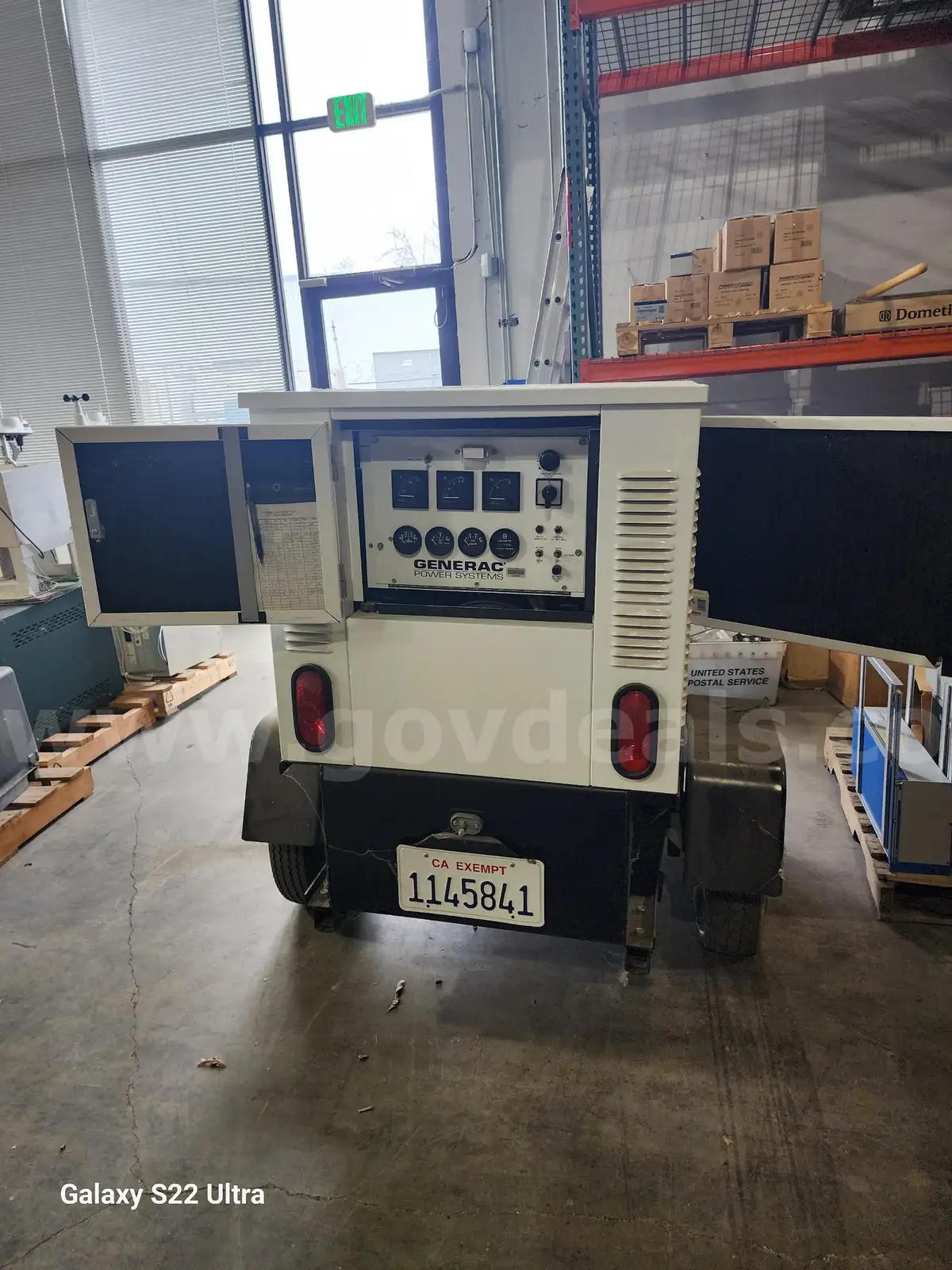 GENERAC POWER SYSTEM TRAILER | GovDeals