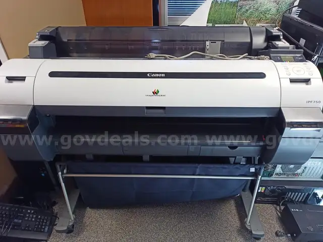 Canon iPF 750 Plotter | AllSurplus