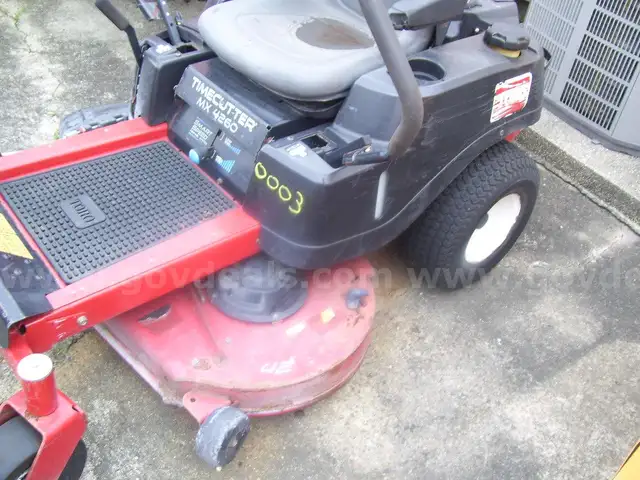 2016 TORO ZERO TURN MX 4260 | GovDeals