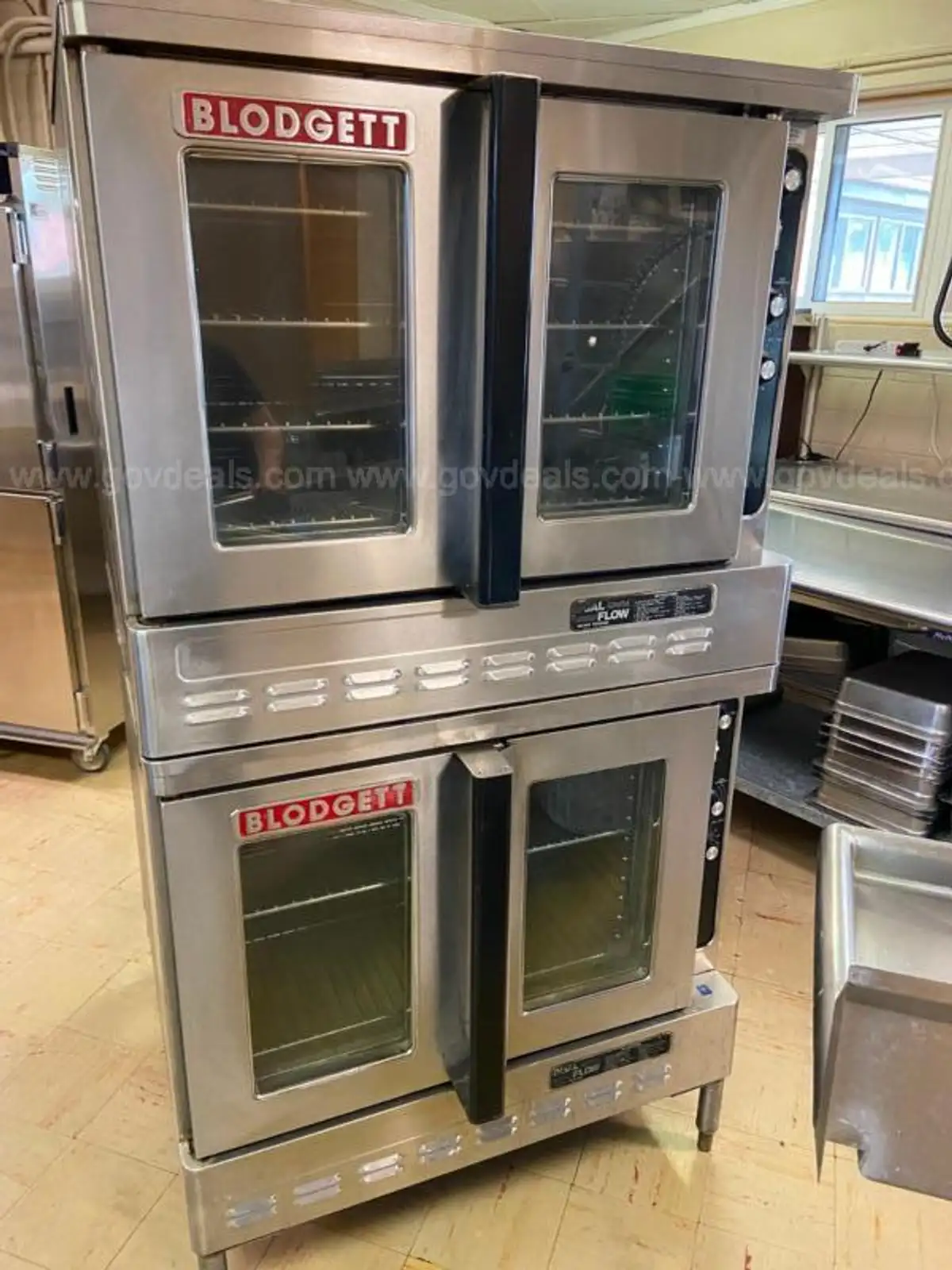 Blodgett Double Stacked Gas Oven | AllSurplus