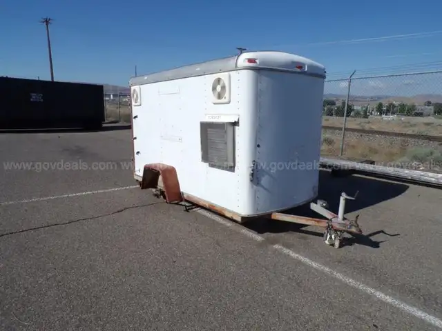 1993 Doolittle Enclosed Utility Trailer | GovDeals