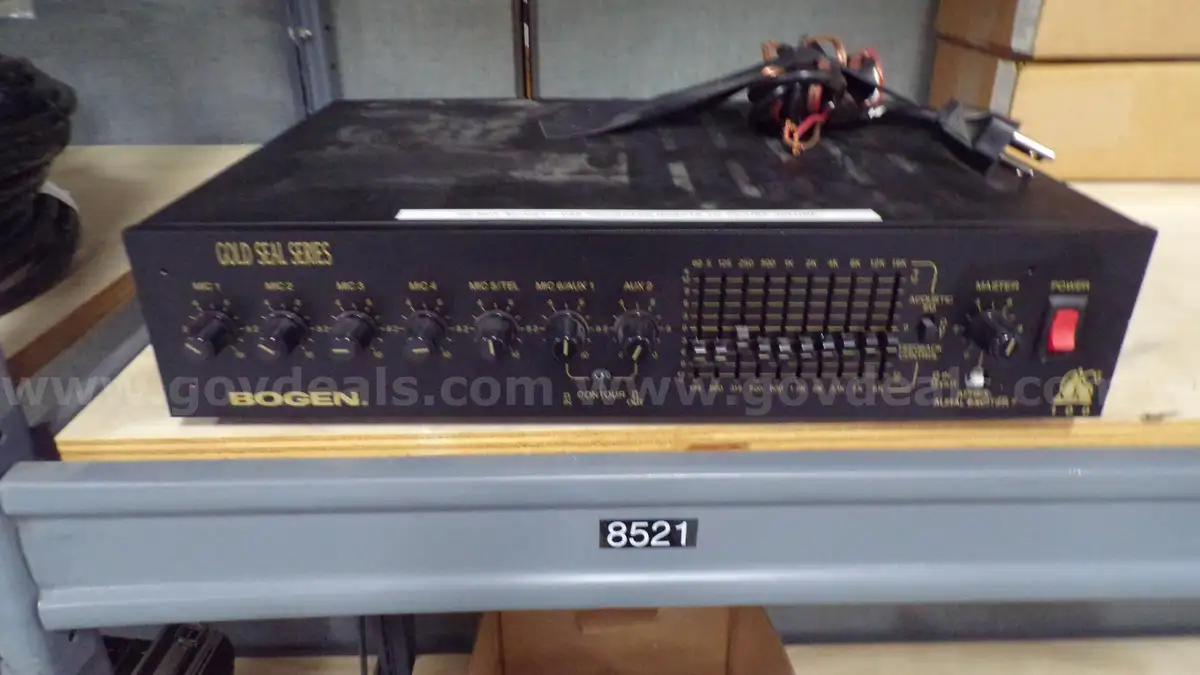 BOGEN GS-100 AMPLIFIER - USABLE | AllSurplus