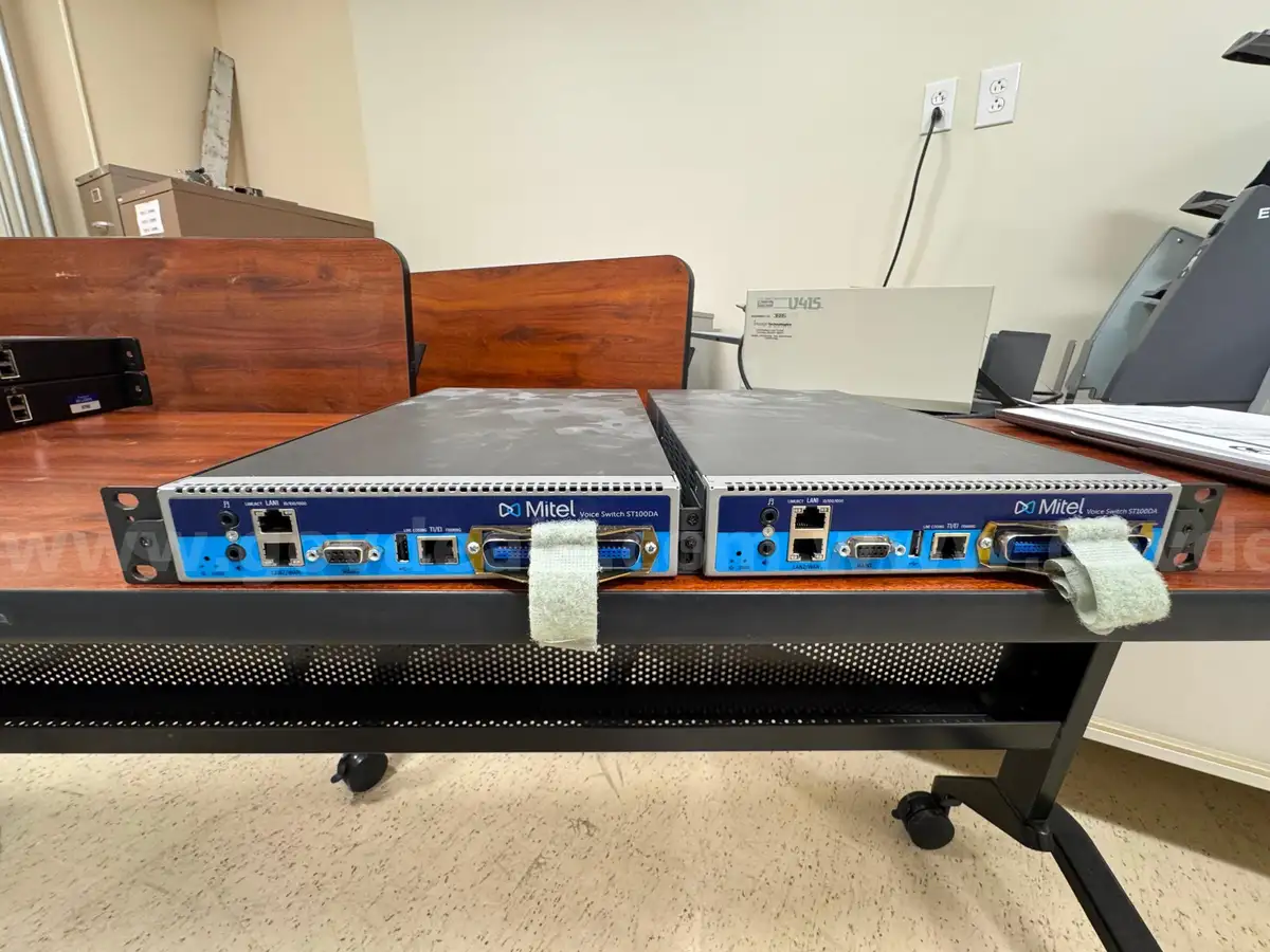 2 Mitel ST100DA Voice Switches | AllSurplus
