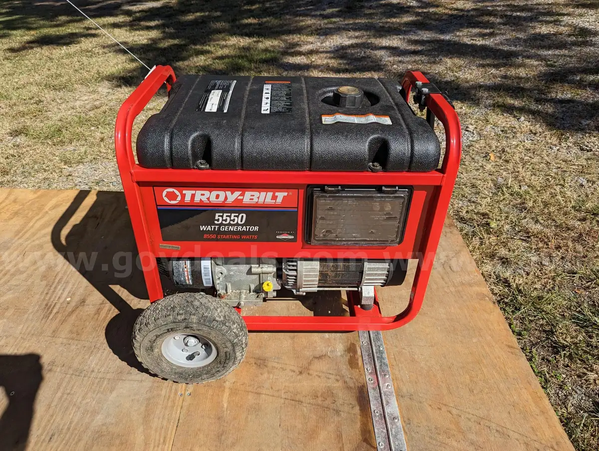 Troy Bilt Generator | GovDeals