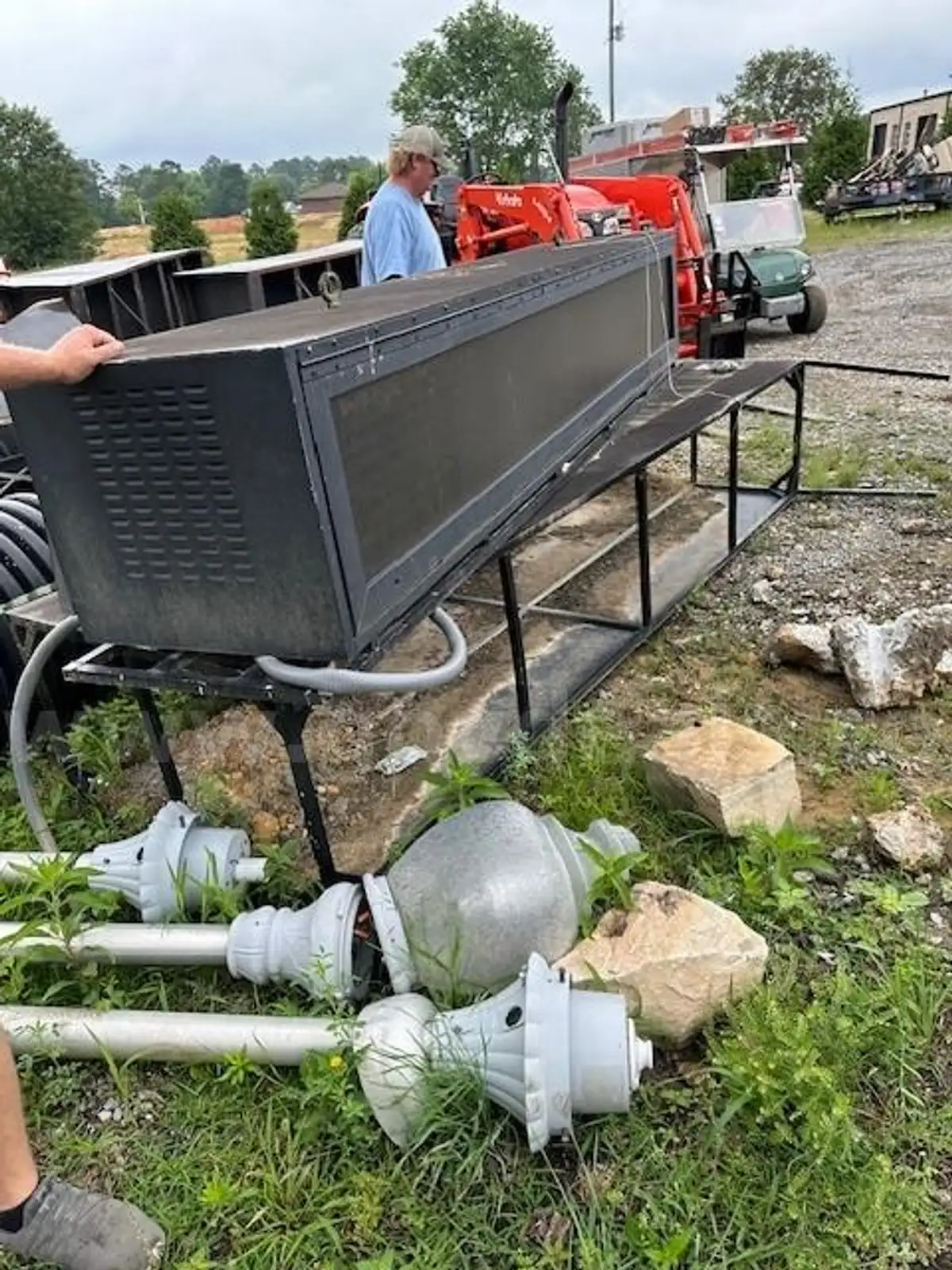 Time-O-Matic LED Electronic Sign | AllSurplus