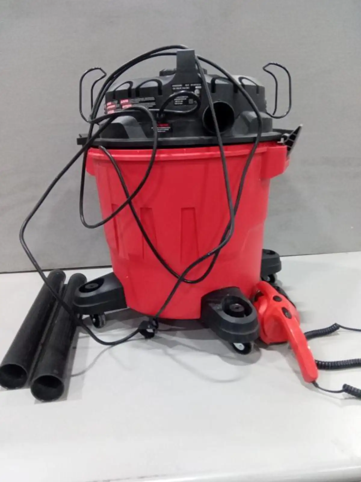 CRAFTSMAN Bonus 12V Car Vacuum 16-Gallons 6.5-HP Corded Wet/Dry Shop ...