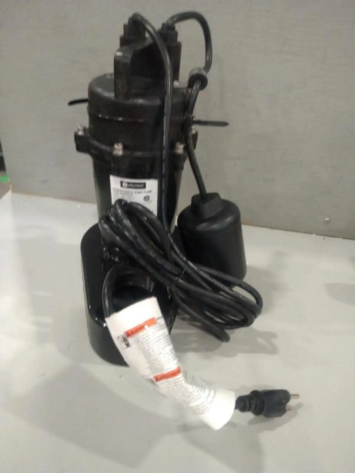 LOT OF 3 ULITECH 1|2 Horse Power Cast Aluminum Submersible Sump Pump ...
