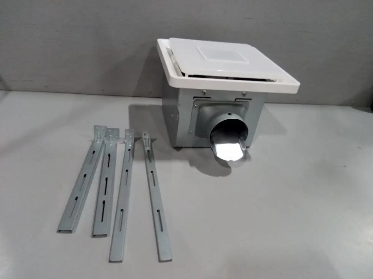 Homewerks 1.5-Sone 110-CFM White Decorative Lighted Bluetooth ...