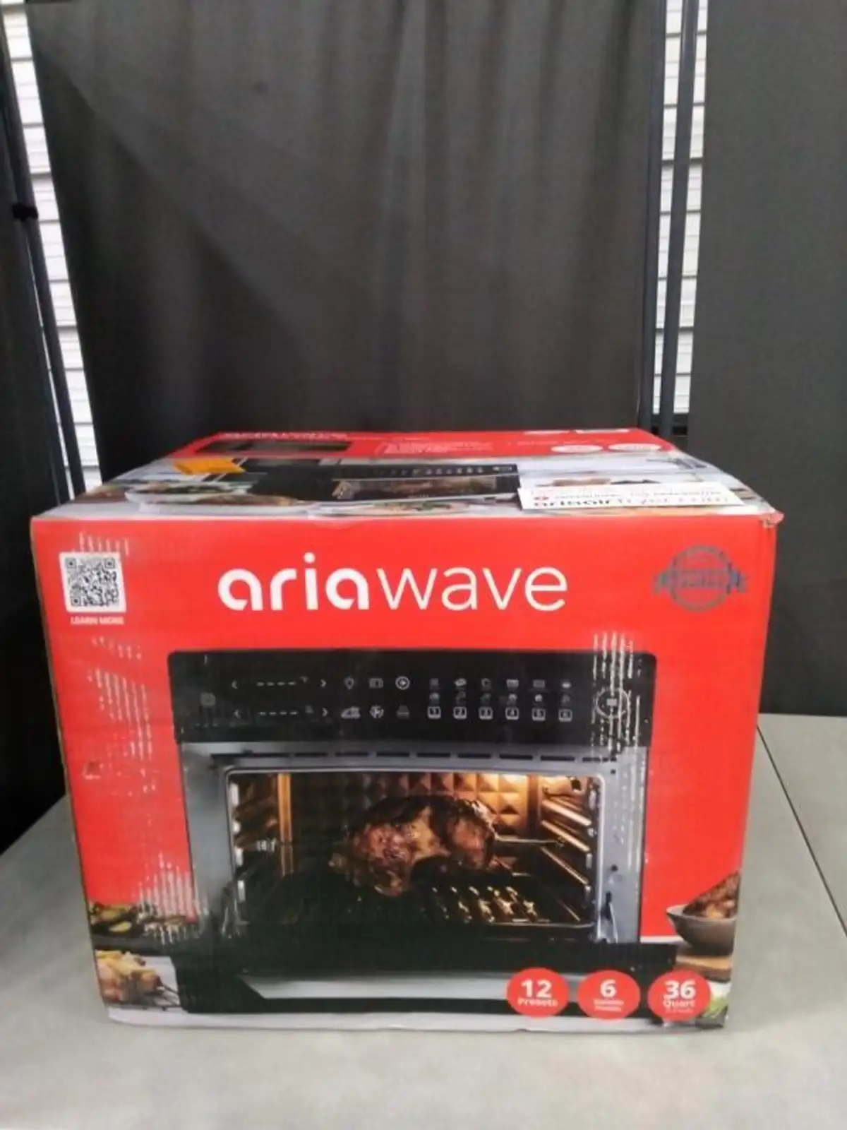 Ariawave 36 qt. Black Air Fryer Oven | AllSurplus | Phoenix