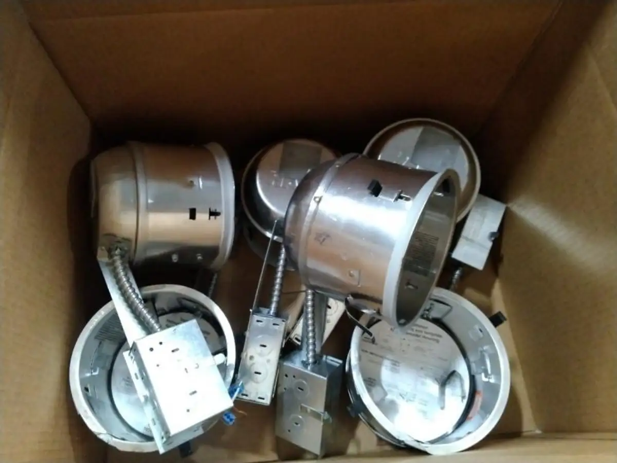 HALO H27 6 in. Aluminum Recessed Lighting Housing for Remodel Shallow ...