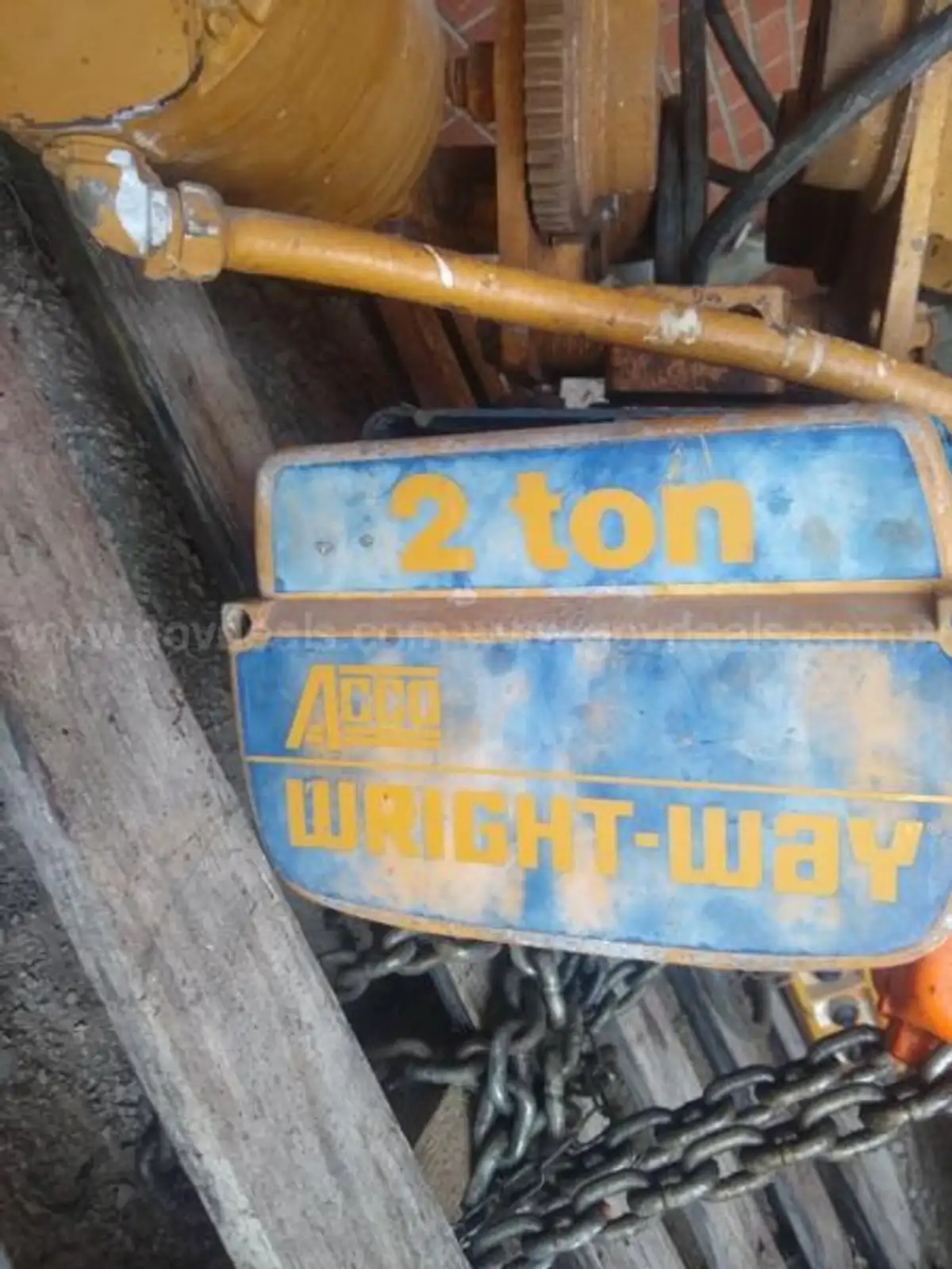 Acco Wright-Way Two Ton Overhead Crane | GovDeals