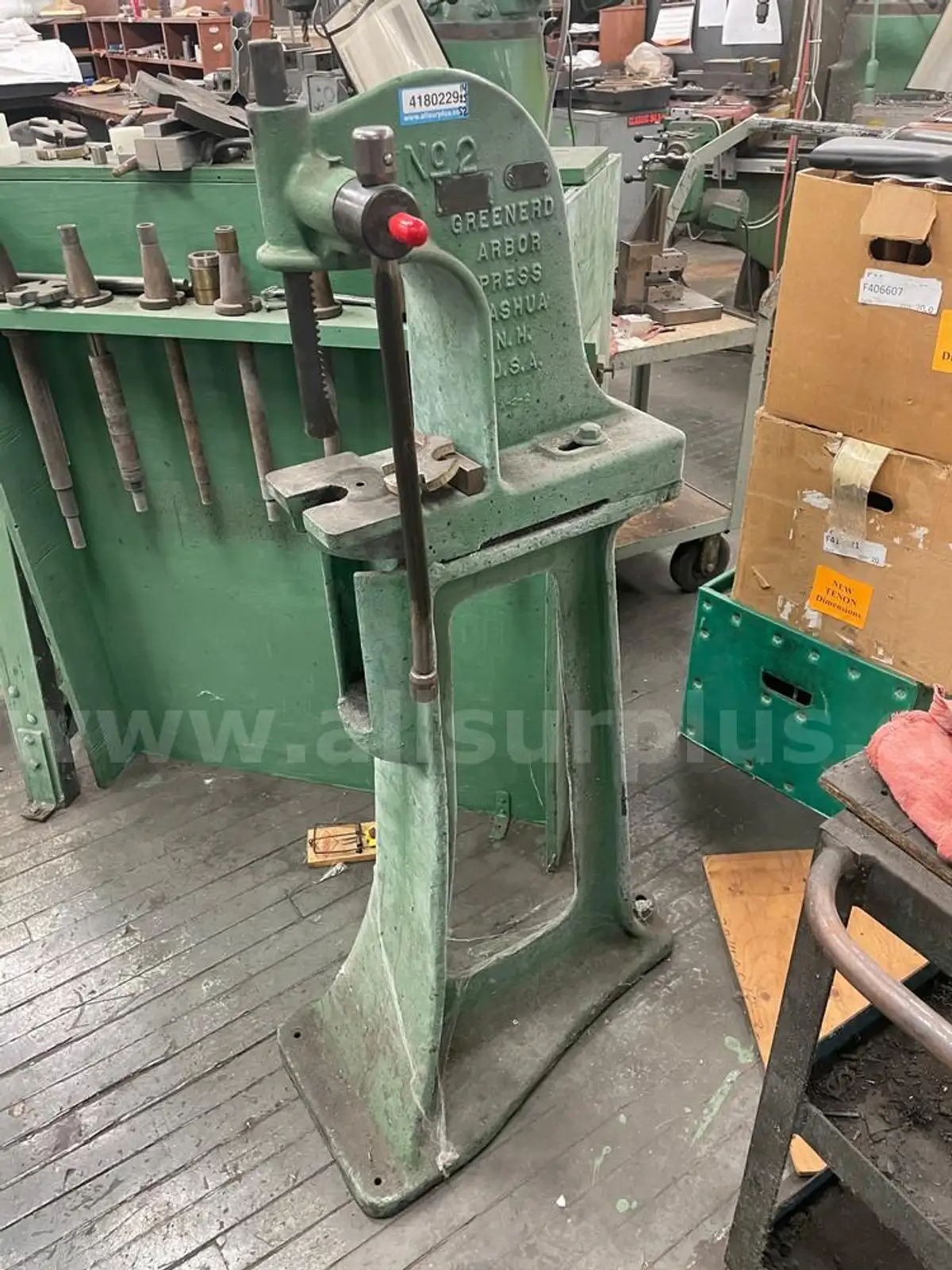 Greenerd Arbor Press | AllSurplus