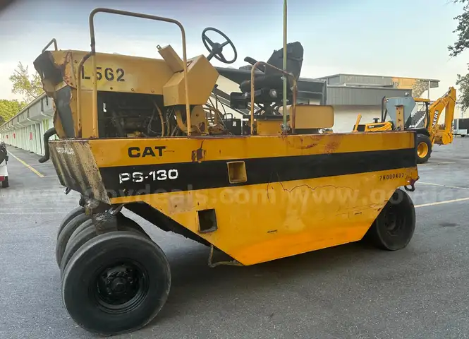 Caterpillar PS-130 9 Wheel Pneumatic Roller | AllSurplus