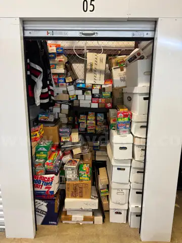 Storage Unit - Collectibles: Trading Cards and Sports Memorabilia ...