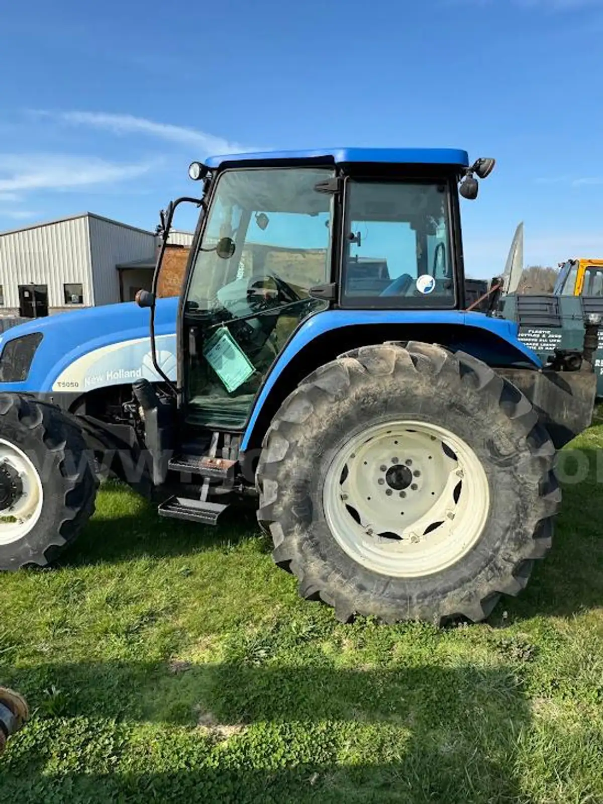 T5050 New Holland Tractor with 5' Side Mower | AllSurplus