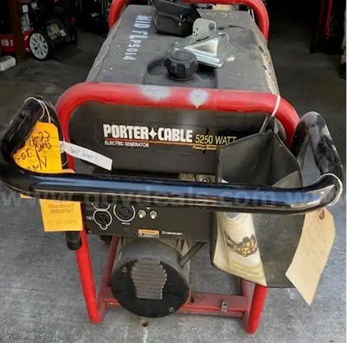 Porter Cable Generator - Lake Mary, FL | GovDeals